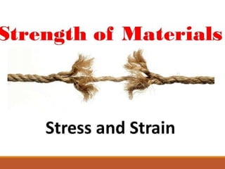Strength of materials | PPT