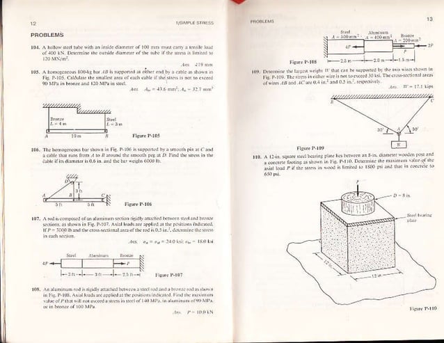 Strength of materials by singer and pytel (4th edt) | PDF