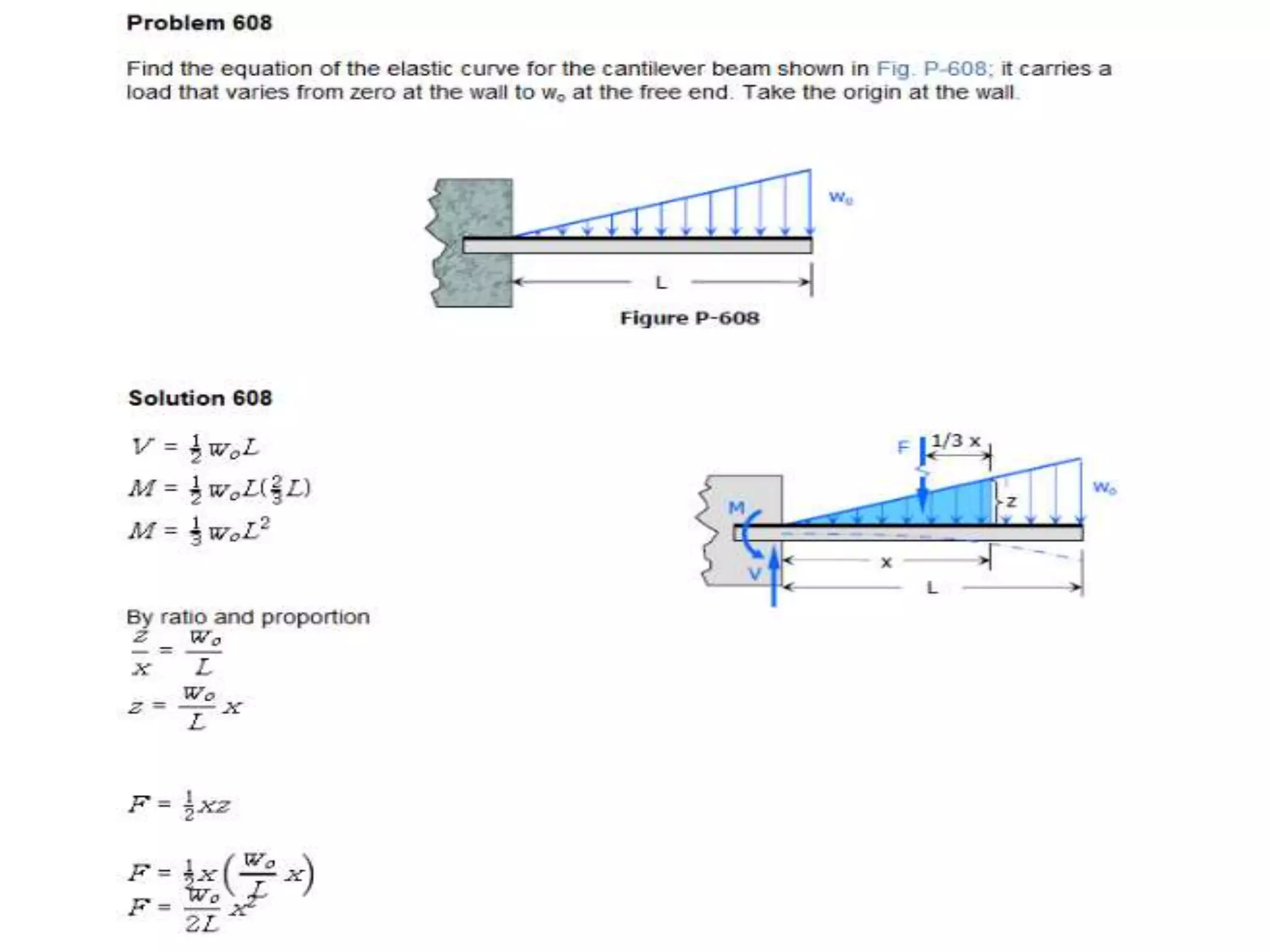 Chap#6 Beam Deflections solutions | PPTX