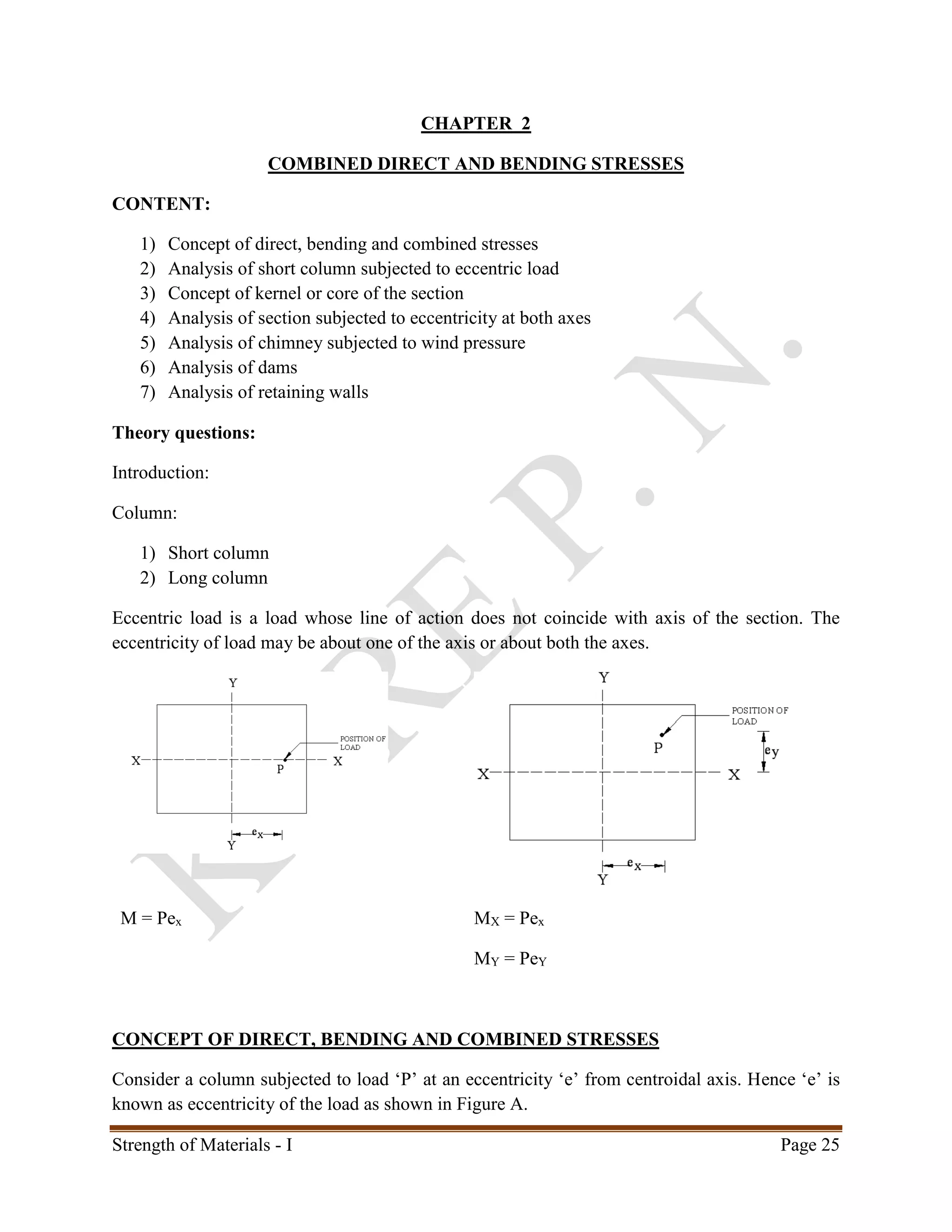 Strength of materials_I | PDF