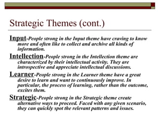 Strengths 101 | PPT