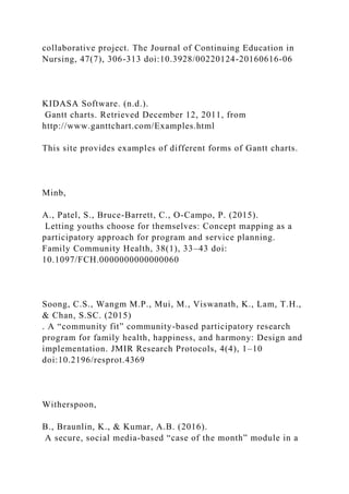 Strengths and Barriers to Program Implementation As you de.docx