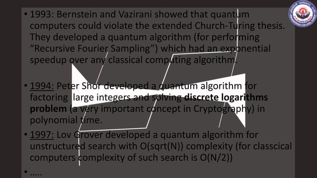 Strengths And Limitations Of Quantum Computing Pptx Physics Science