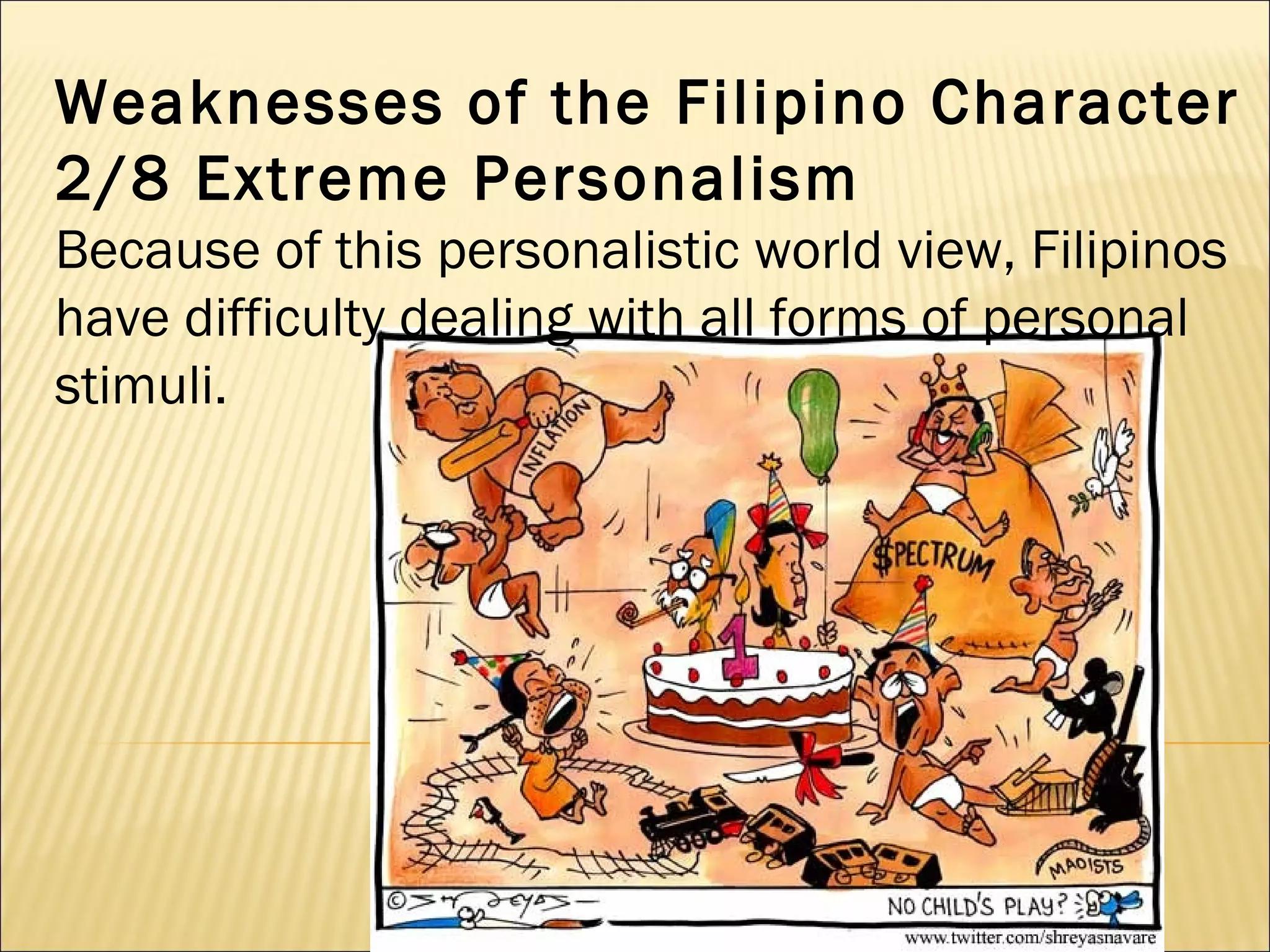 Strengths and Weaknesses of the Filipino Character | PPT