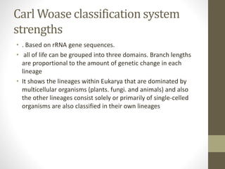 The Strengths and weakness various classification systems | PPTX