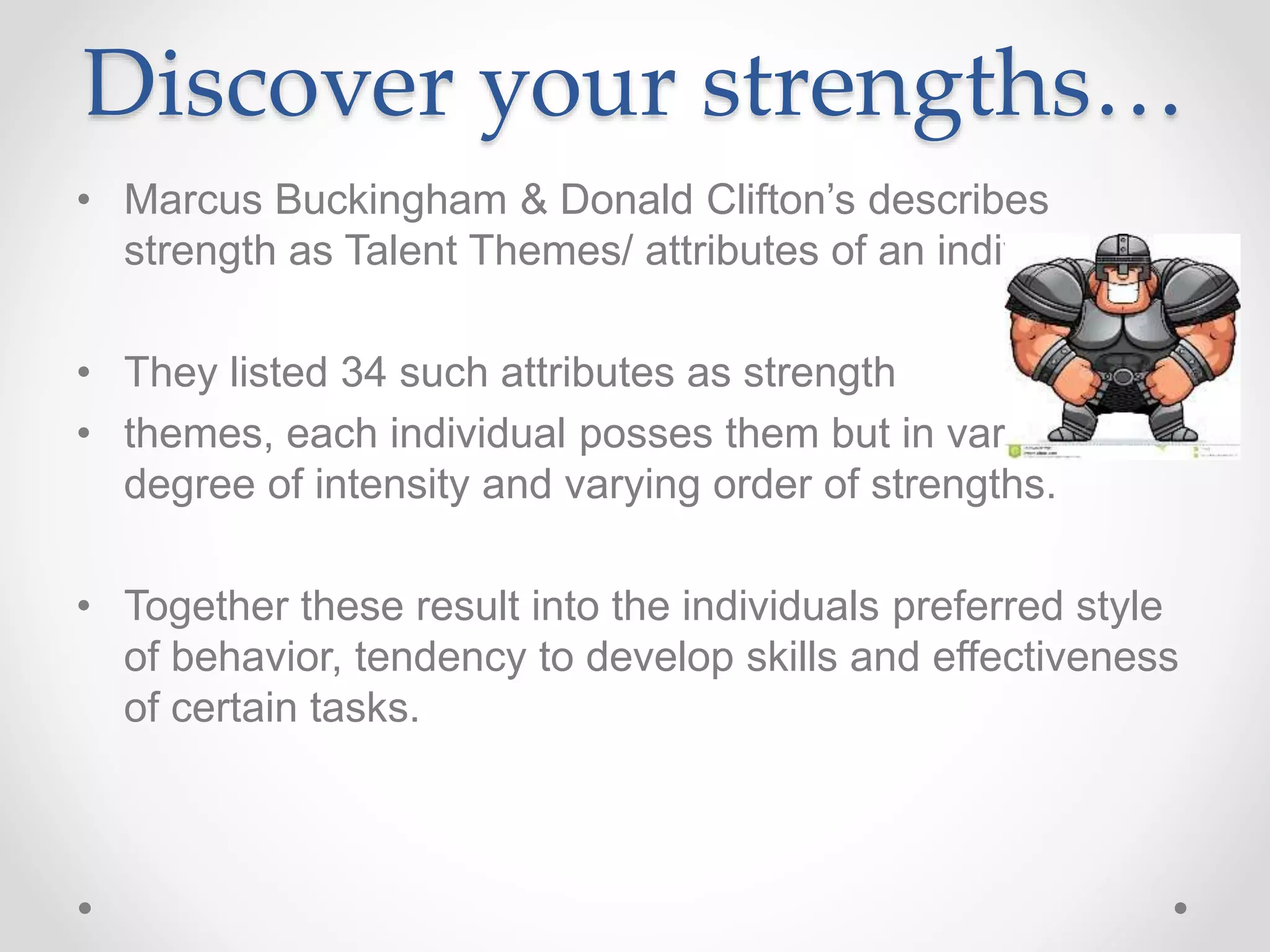 Gallup Strengths based leadership | PPTX