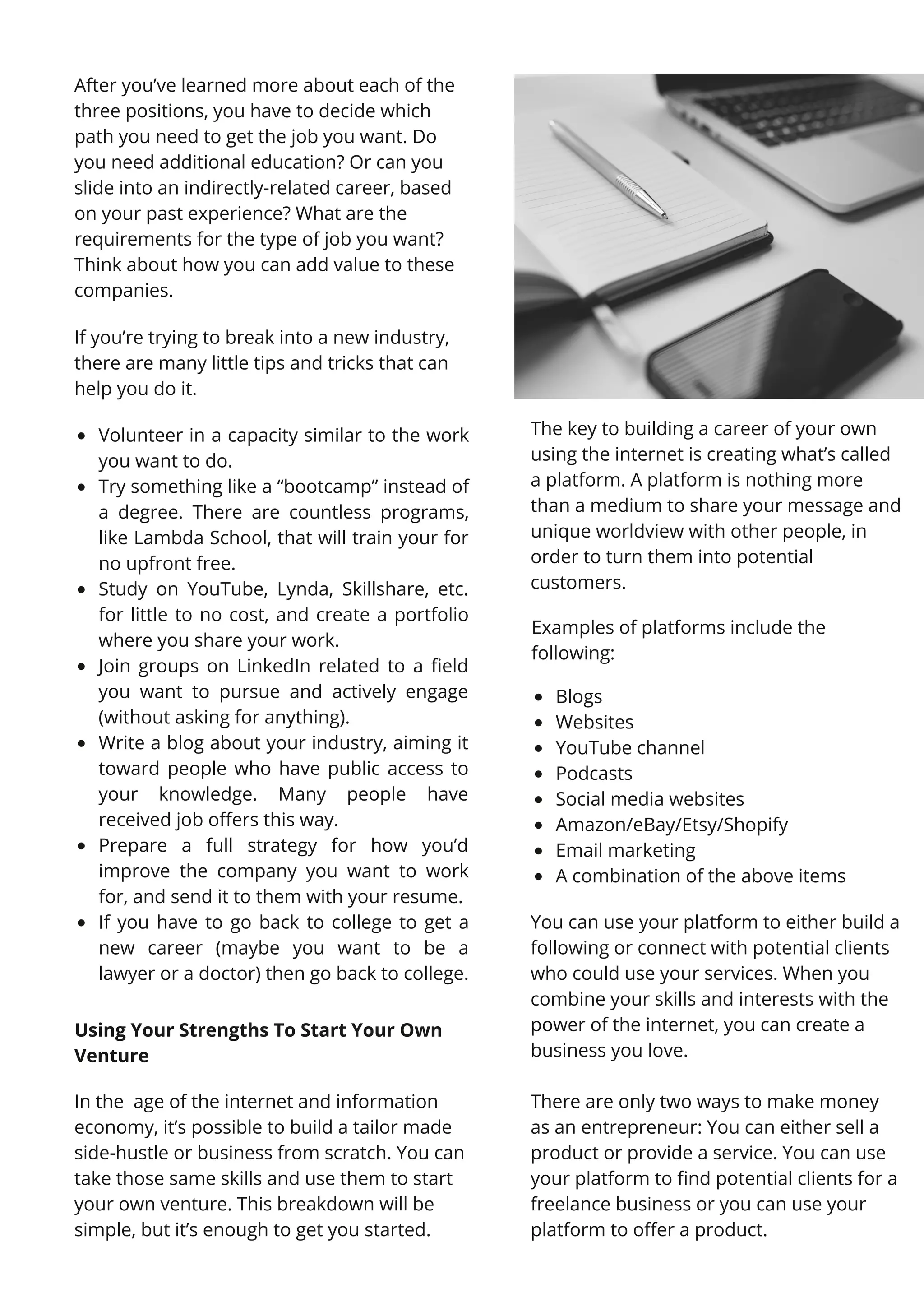 Guide TO FINDING YOUR NATURAL TALENTS AND STRENGTHS | PDF