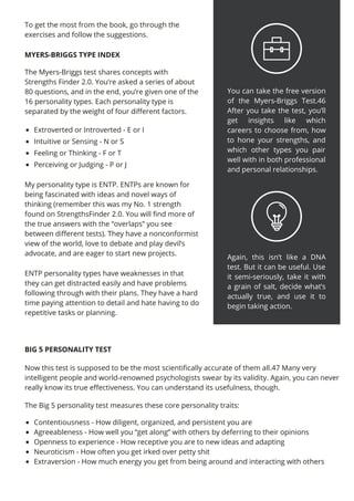 Guide TO FINDING YOUR NATURAL TALENTS AND STRENGTHS | PDF