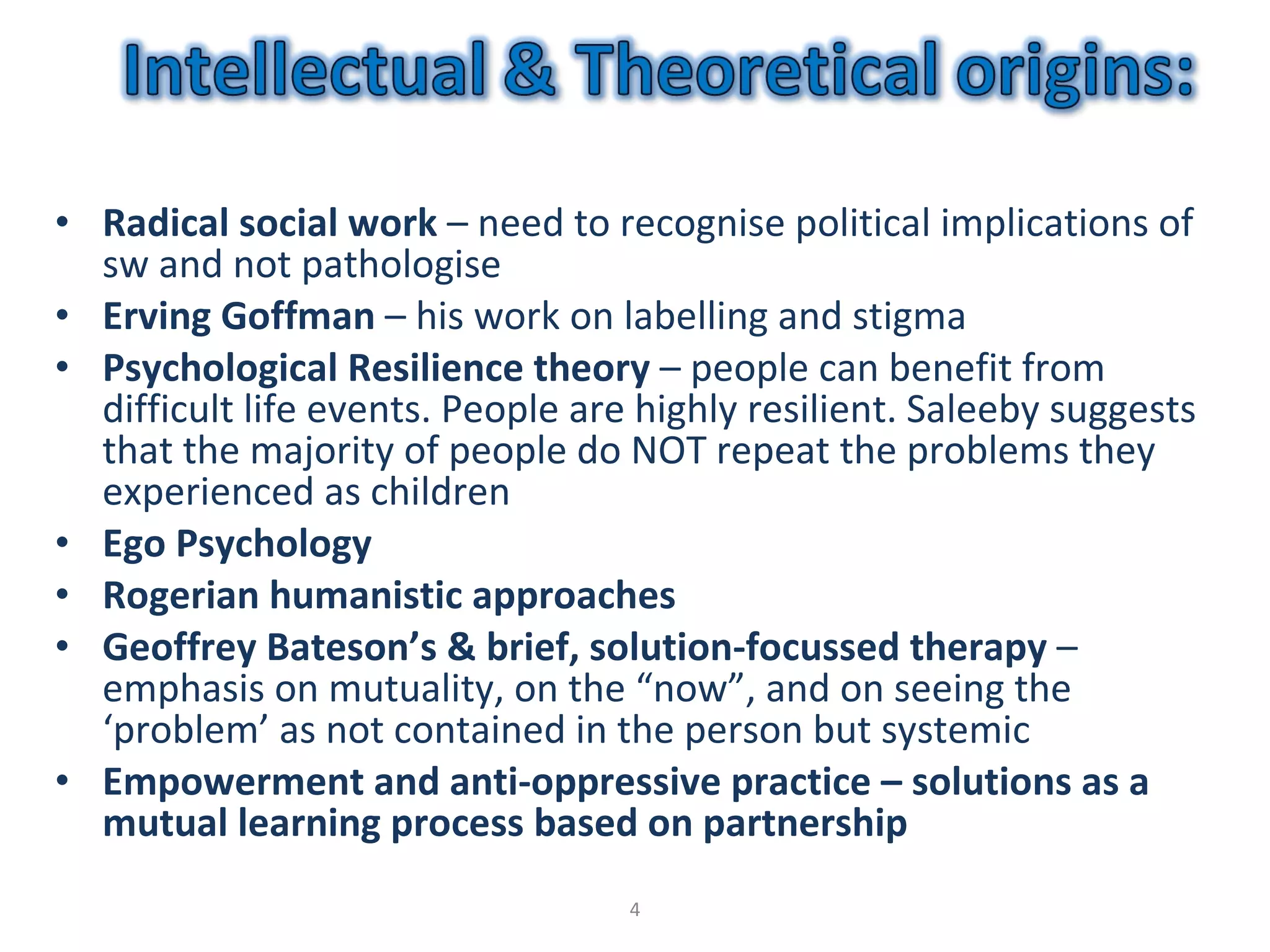 Lecture on Strengths Perspective | PPT