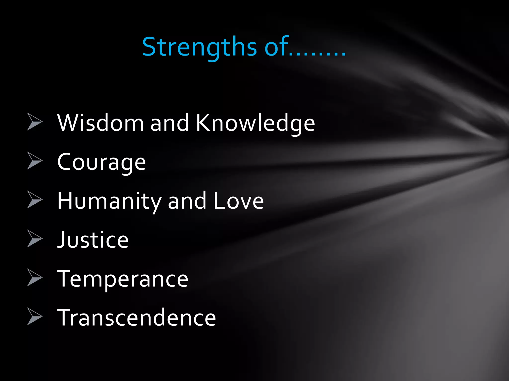 Strengths perspective winz | PPTX