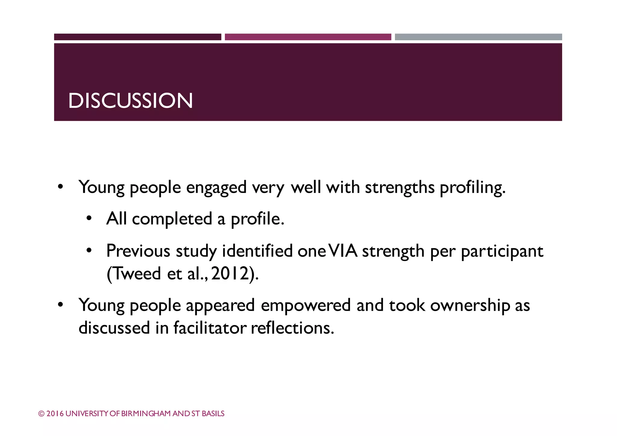 Transforming performance profiles into the VIA framework of character ...