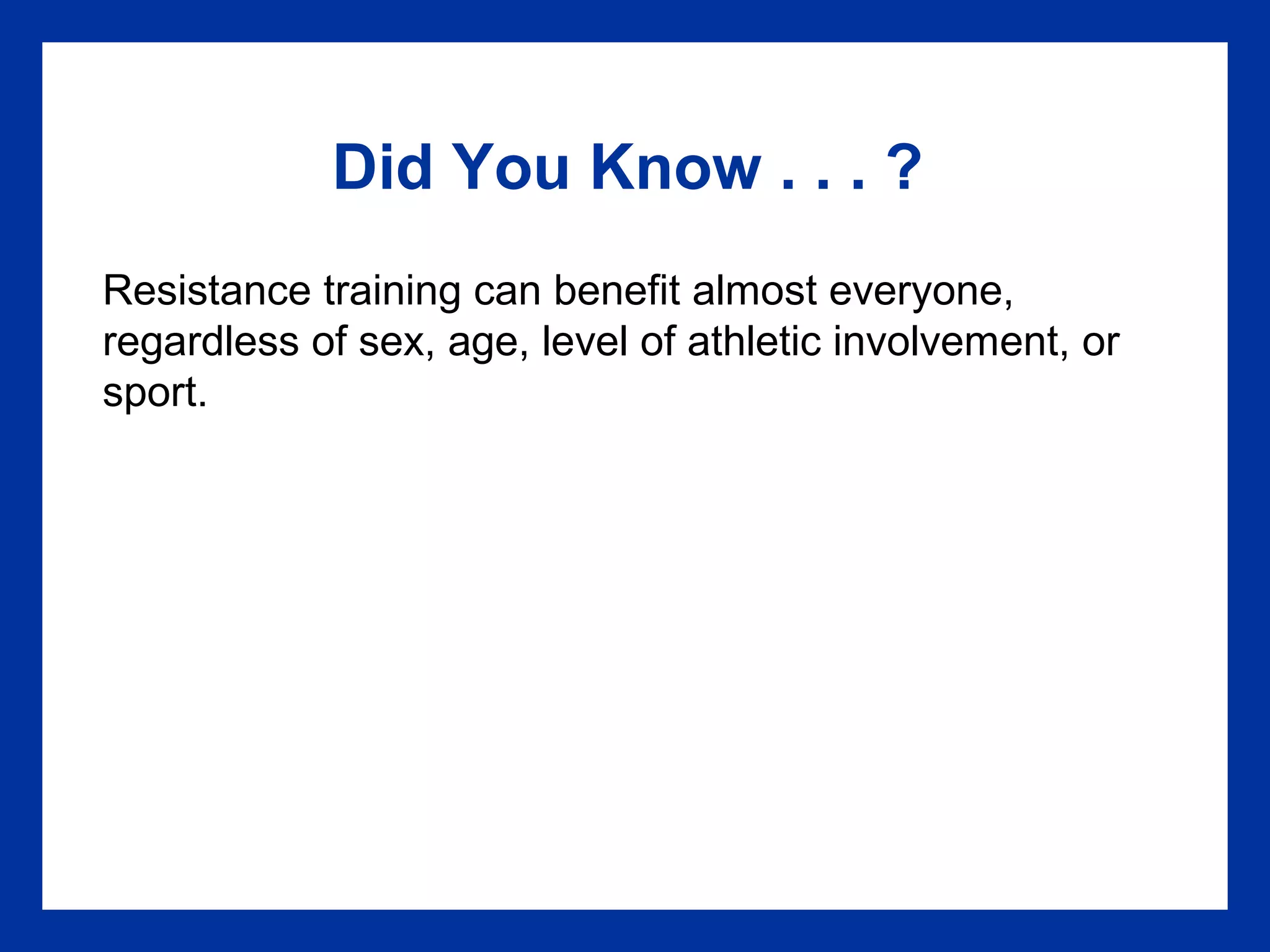 Strength training | PPT