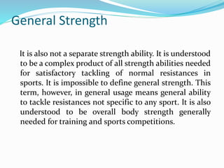 Strength training | PPTX