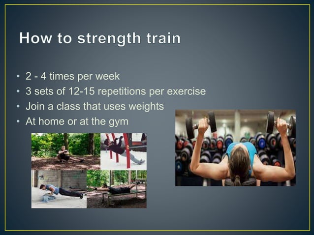 Strength training | PPTX