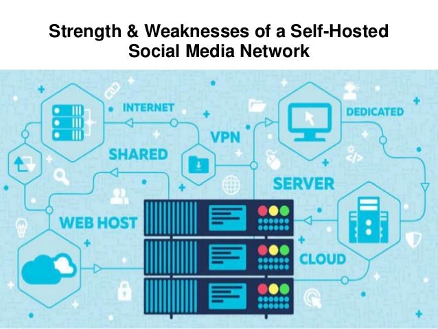 Strength And Weaknesses Of A Self Hosted Social Media Network