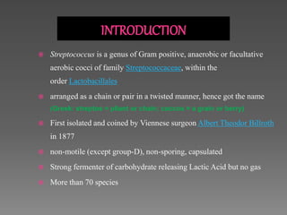 Streptococcus pyogens | PPTX