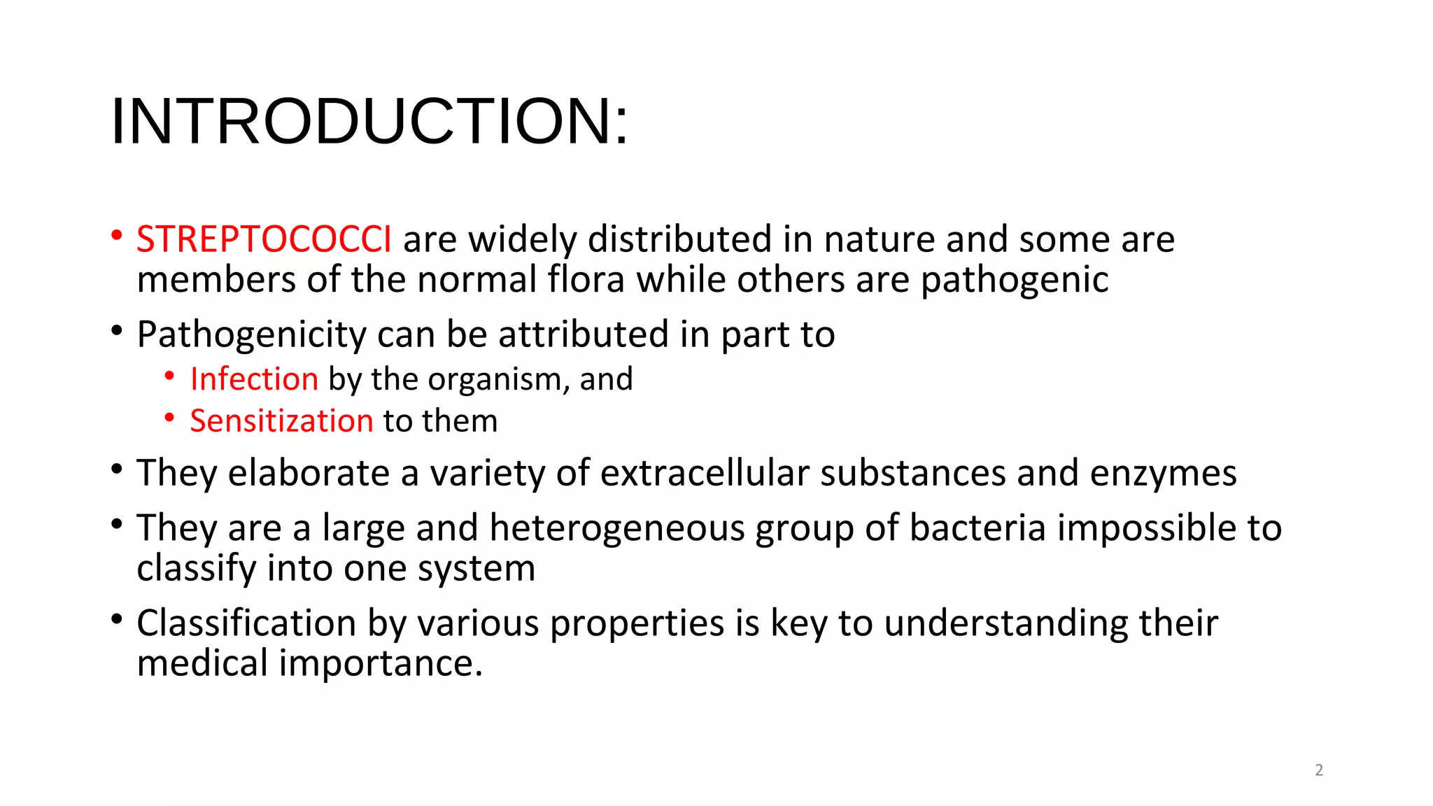 An Overview of Streptococcal Infections | PPT