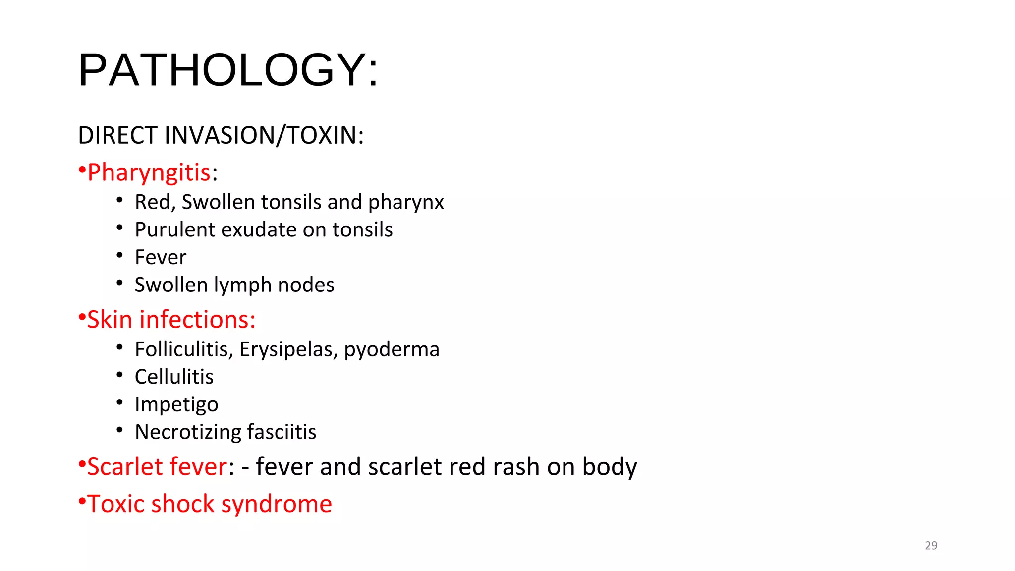An Overview of Streptococcal Infections | PPT