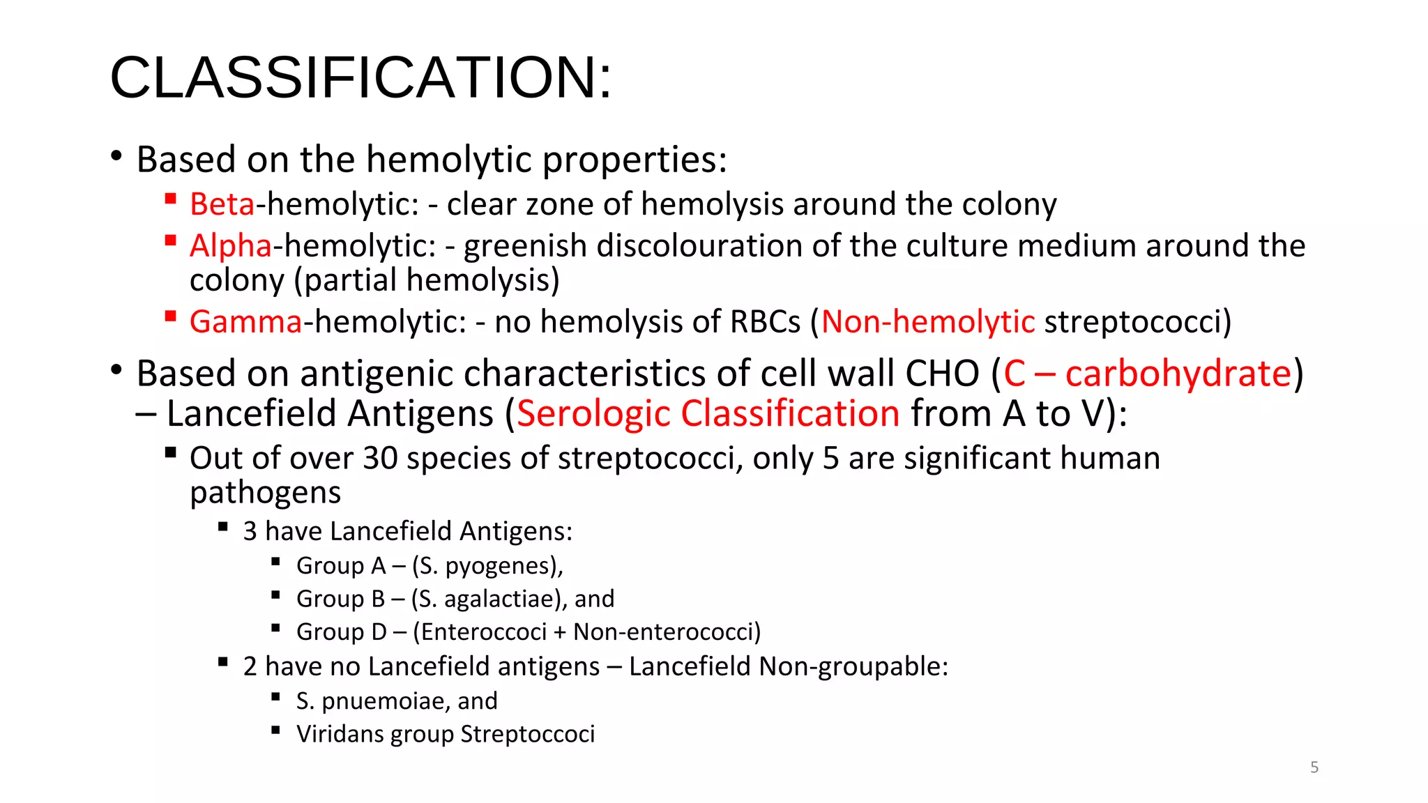 An Overview of Streptococcal Infections | PPT