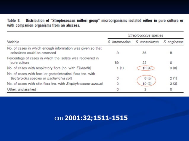 Streptococcus constellatus | PPT