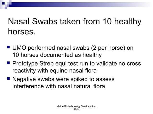 Streptococcus equi field trial data | PPT | Ear, Nose and Throat ...