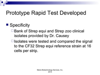 Streptococcus equi field trial data | PPT