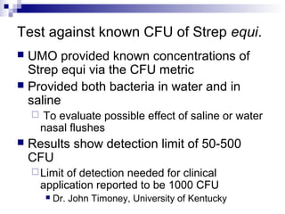 Streptococcus equi field trial data | PPT