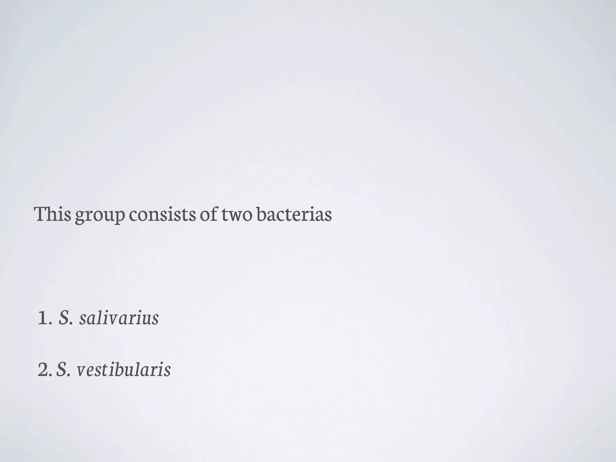 Streptococcus mutans & other streptococci | PDF