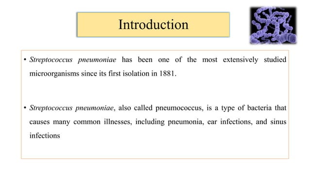 Streptococcus pneumonia and its Rapid Detection Method.pptx
