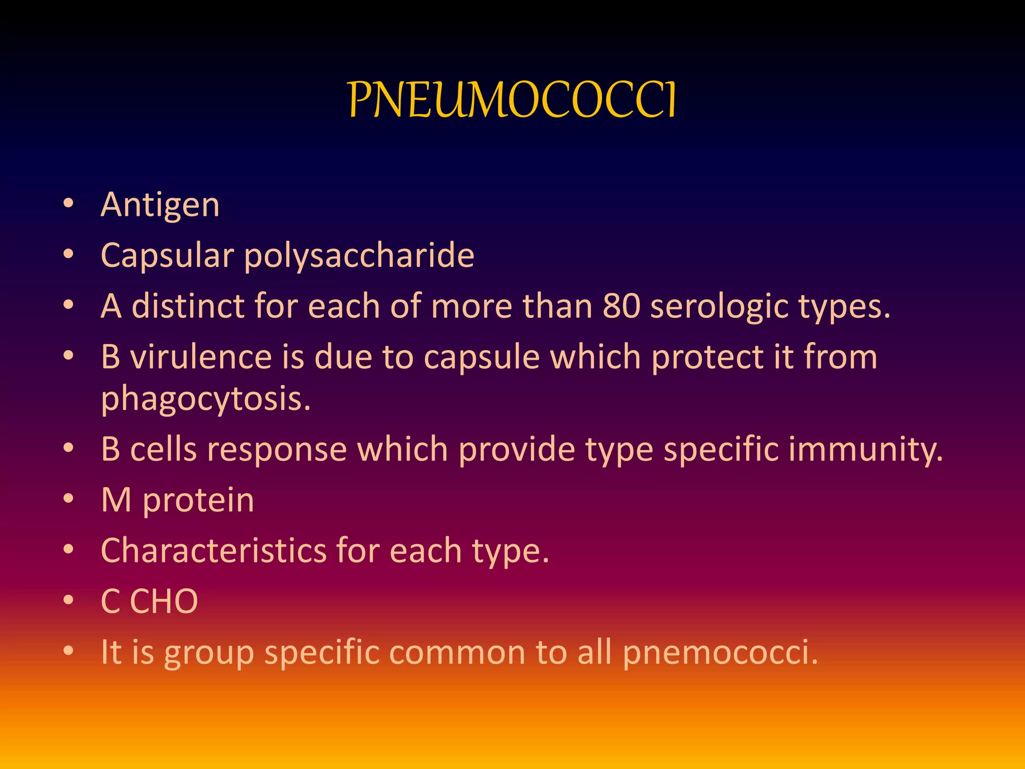 Streptococcus pneumoniae | PPTX