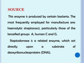 Streptokinase by Dr.U.Srinivasa, Professor and Head, Srinivas college ...