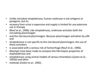 Streptokinase | PPTX