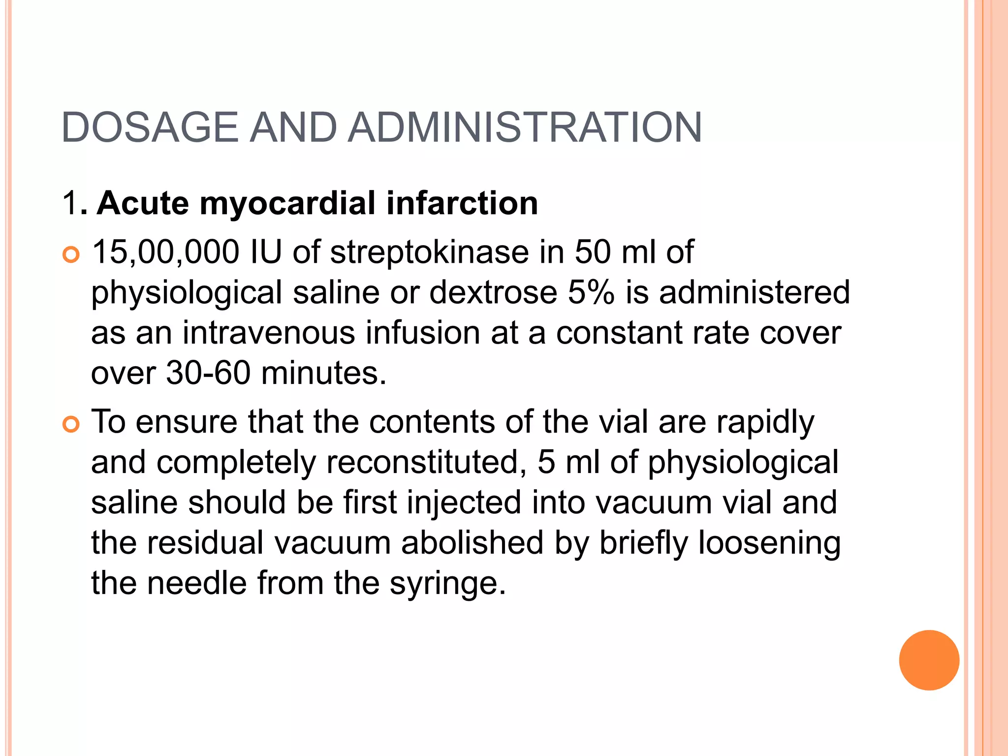 Streptokinase | PPTX