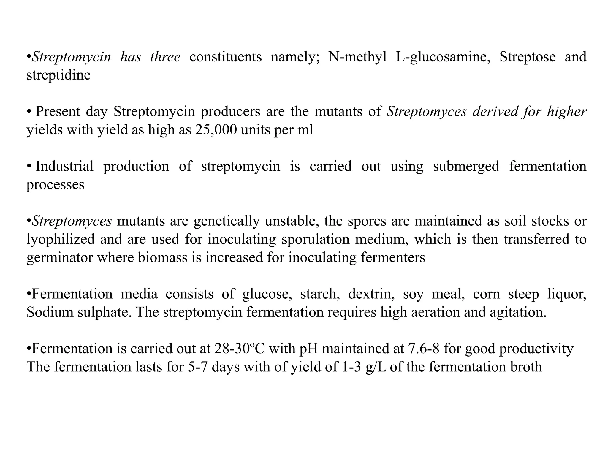 Streptomycin | PPTX