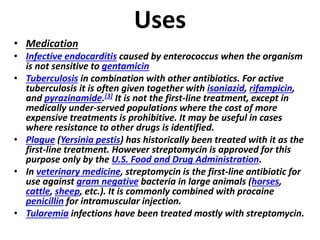 Streptomycin | PPTX