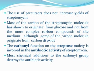 Streptomycin production | PPT