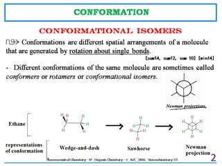 Conformational isomers | PPTX