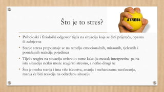 Stres | PPTX