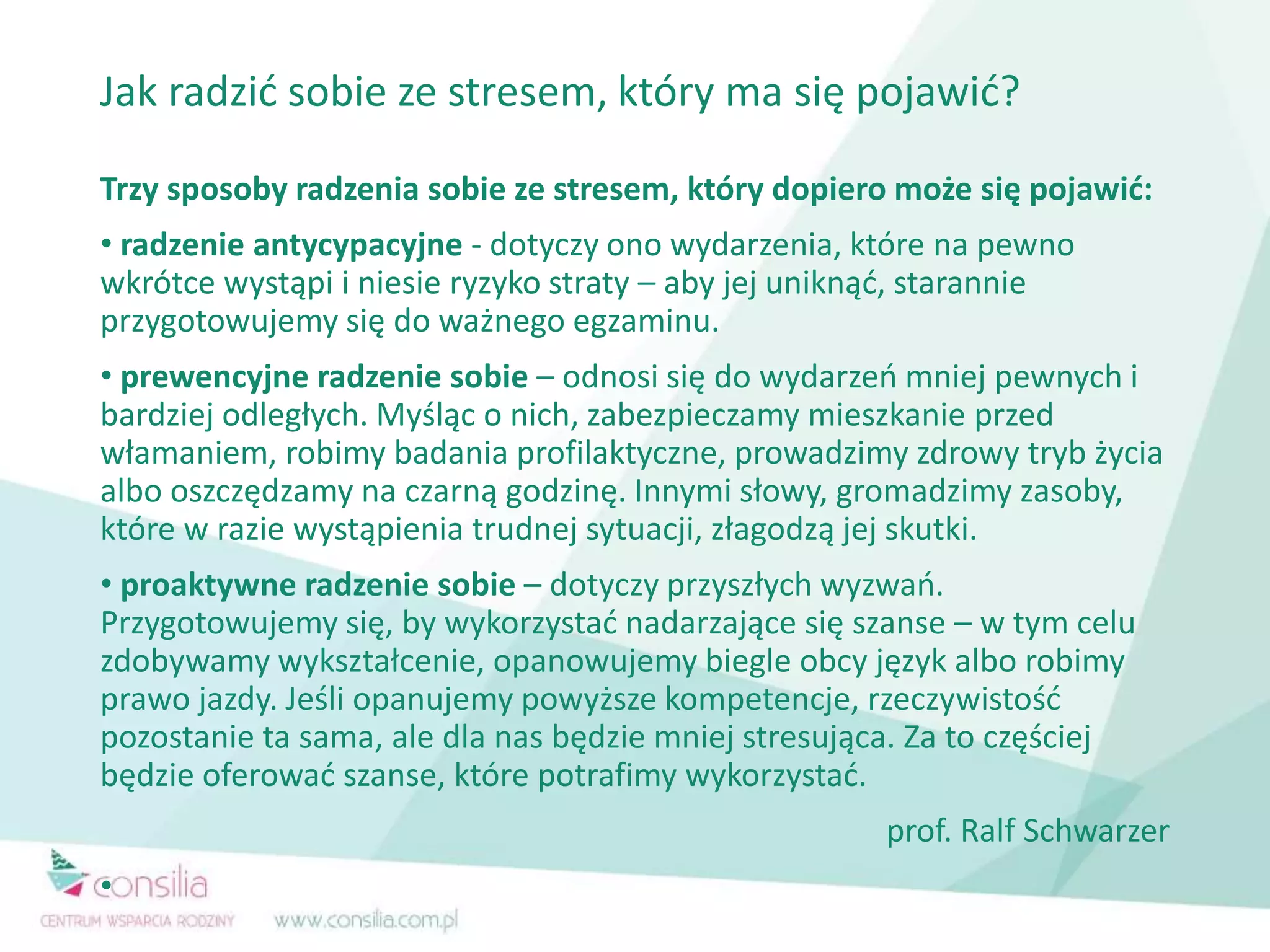 Stres - jak się przejawia i jak sobie z nim radzić? | PPTX