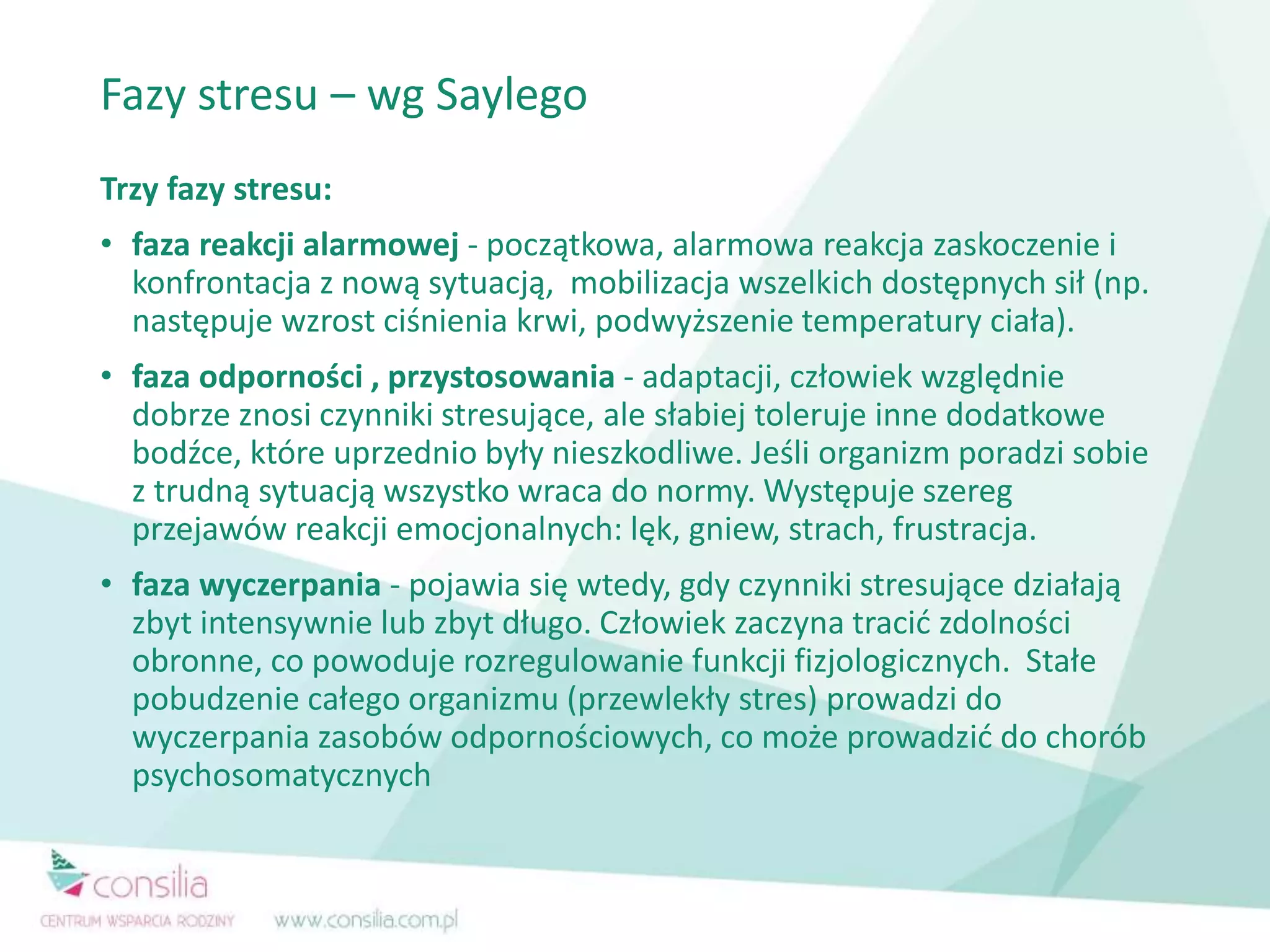 Stres - jak się przejawia i jak sobie z nim radzić? | PPTX
