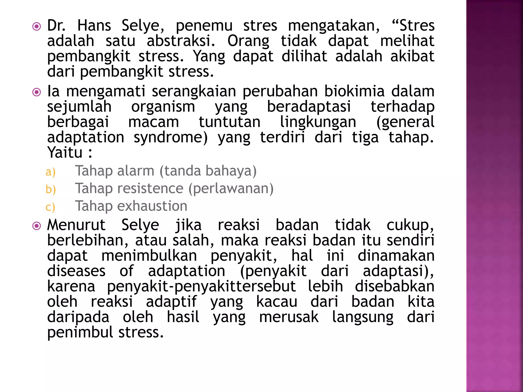 Stres dan Keselamatan Kerja | PPTX