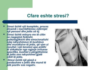 Stresi | PPT