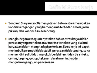 Stres kerja | PDF