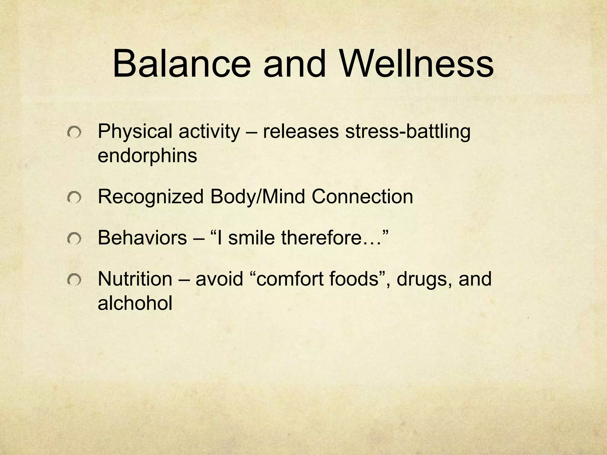 Stress Management in the Workplace | PPTX