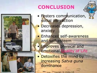 Art Therapy and Stress management- Dr. Vikas Chothe (MD Ayu) | PPT