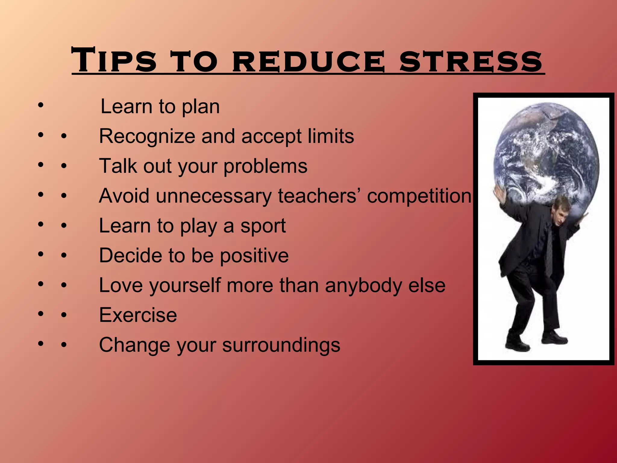 Stress Management for teachers | PPT