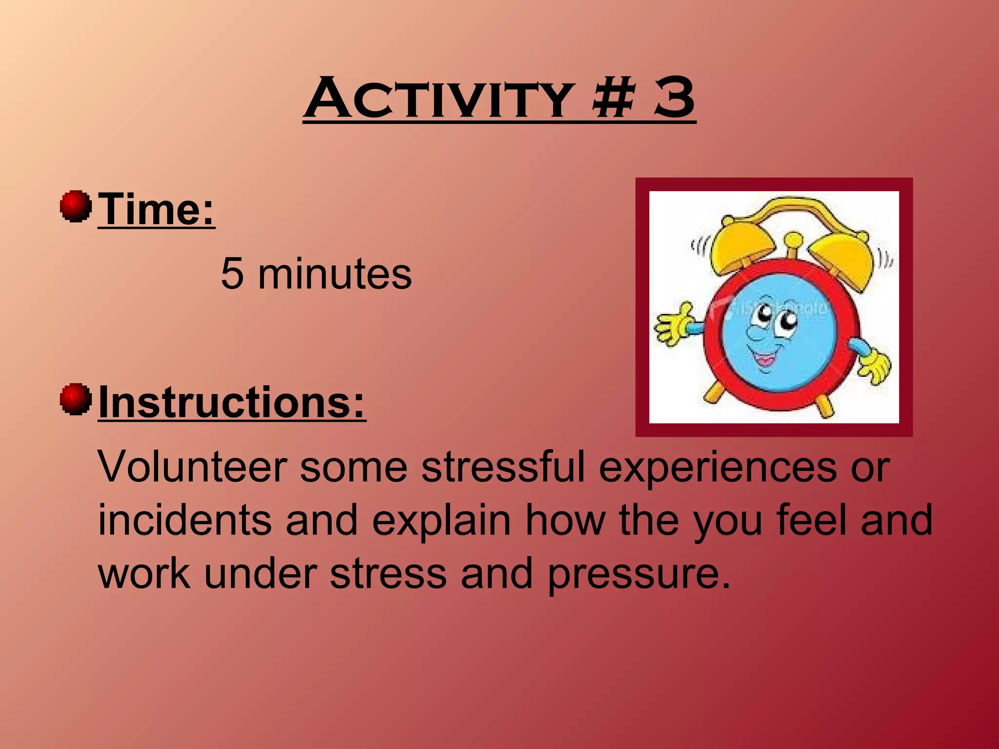 Stress Management for teachers | PPT