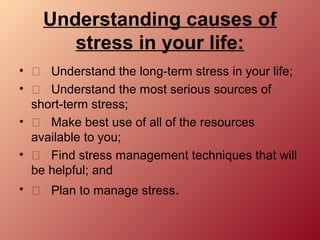 Stress Management for teachers | PPT