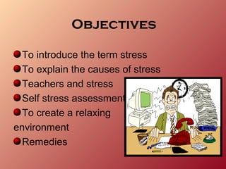 Stress Management For Students Ppt
