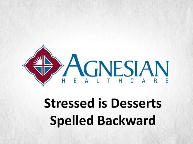 Stressed Is Desserts Spelled Backwards | PPT